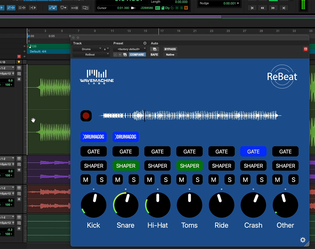 ReBeat - Stem Separator for Drums
